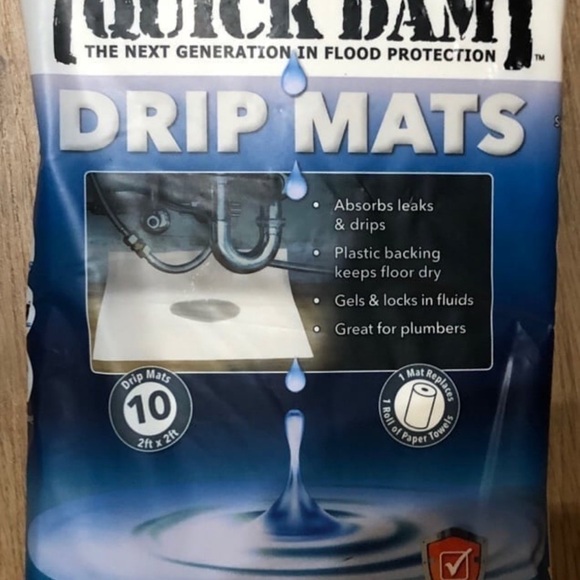 Other | Quick Dam Drip Mats | Poshmark